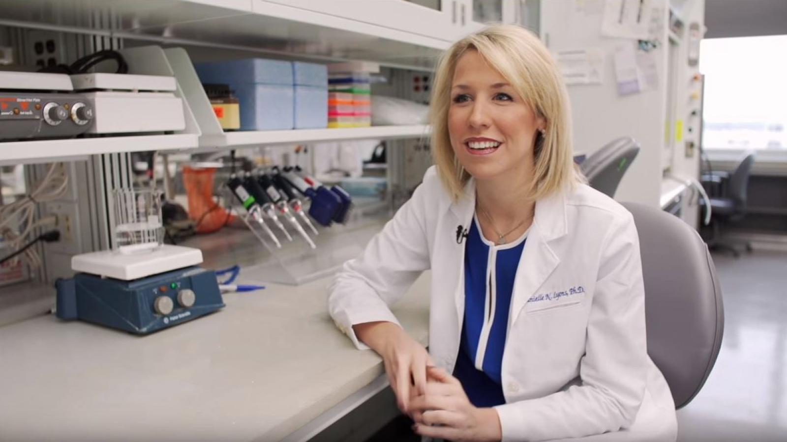 Danielle Lyons Featured on LabTV | UK Research